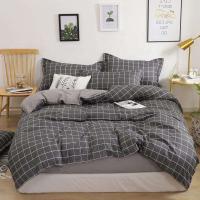 China 100% Luxury Hotel Bed Sheet Set with 2Pcs Pillow Case Nondisposable and Customized for sale