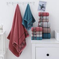 China Customized Logo Cotton Jacquard Adult Towels Bath Towels for Home and Sport Activities for sale