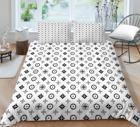 China Luxury Fashion Design Nondisposable Microfiber Quilt Cover Set with Pillowcases for sale