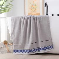 China A Solid Color Rectangle Bath Towel for Adult Bathing a Replacement Advertising Towel for sale