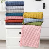China Hotel Soft Multi-Colored Tassel Bath Towel Shawl 90*180 with Antimicrobial and Cotton for sale