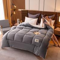 China Healthy Sleep Support Quilt Elegant Comfort Softest Coziest Heavy Weight Sherpa-Backing for sale