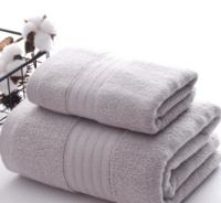 China Soft and Skin-Friendly 100% Cotton Towels Thickened Absorbent Quick Drying for All Ages for sale