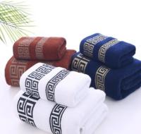 China Advantage Eco-friendly and Comfortable 100% Cotton Cross Border Bath Towel for Hotel for sale
