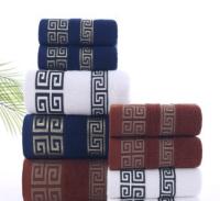 China Advantage Eco-friendly and Comfortable 100% Cotton Cross Border Bath Towel for Hotel for sale