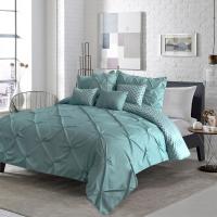China Microfiber Fabric Density Comforter Bedding Set 4 Pieces King Size Luxury Bedding for sale