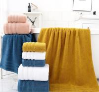 China Thickened and Soft Absorbent Enlarged Bath Towel 80 * 160cm Made of 100% Pure Cotton for sale