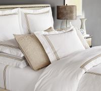 China HotelHome 100% Cotton Embroidered Duvet Cover Bedding Set 4 Piece Single Double Queen King for sale