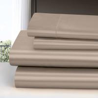 China Nondisposable Satin Silk Touch Bedding Set for Home Twin Size Two PCS Flat Bed Sheet for sale