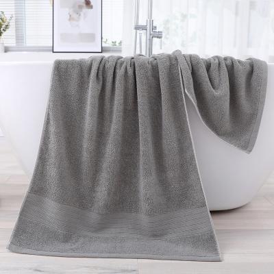 China Popular Jacquard Style 100% Pure Cotton Antibacterial Bath Towel for Soft and Durable for sale