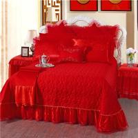 China Modern Style 100% Organic Cotton Quilt Home Sheet Sets Comforter Bed Sheet 8 pcs Set Bed Cover PVC Bag for sale