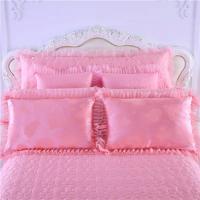 China Modern Style 100% Organic Cotton Quilt Home Sheet Sets Comforter Bed Sheet 8 pcs Set Bed Cover PVC Bag for sale