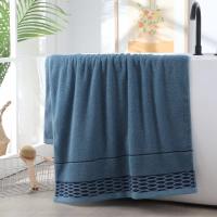China Pure Cotton Dark Color Bath Towel Absorbent Quick Drying Perfect for Household for sale