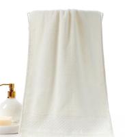 China Jacquard 100% Cotton Face Wash Towel Solid Color Soft Towel Popular Selection for sale