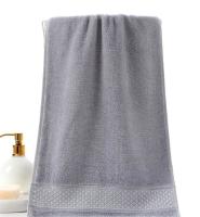 China Jacquard 100% Cotton Face Wash Towel Solid Color Soft Towel Popular Selection for sale