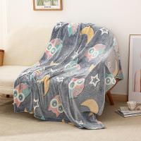 China 500g Festival Pattern Glow-in-the-Dark Blanket Cover for Office Nap Air Conditioning for sale