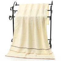 China Six Color Striped Bath Towel Set Sustainable Thick Absorbent Cotton Great for Gifting for sale