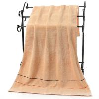 China Six Color Striped Bath Towel Set Sustainable Thick Absorbent Cotton Great for Gifting for sale