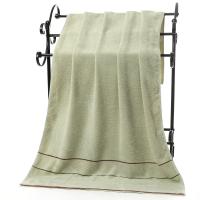 China Six Color Striped Bath Towel Set Sustainable Thick Absorbent Cotton Great for Gifting for sale