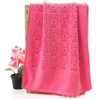 China Thickened Microfiber Face Towel Featuring Adorable Rabbit Head Design for Soft Touch for sale