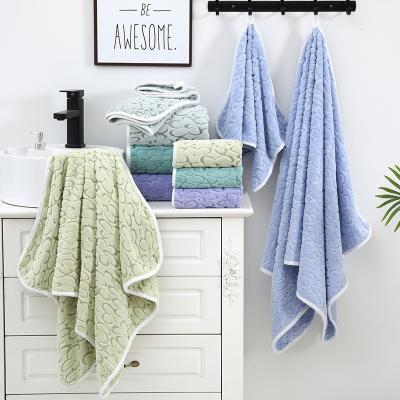China Earth Day Occasion Quick Drying Towels for Enlarged and Thickened Face for sale