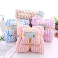 China 300 GSM Coral Fleece Face Bath Towel Set for Home Hotel Spa from OEM Manufacturers for sale