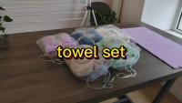 China 300 GSM Coral Fleece Face Bath Towel Set for Home Hotel Spa from OEM Manufacturers for sale