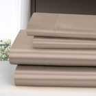 China Customized Satin Sheets Bedding Set Twin Size 2 PCS Flat Bed Sheet with Woven Design for sale
