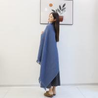 China Topless Beach Towel Shawl 90*180CM Cotton Bawal Tassel Bath Towel Cover with Tassels for sale