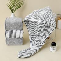 China Soft and Thickened Dry Hair Cap for Children Plain Weave Quick Absorbent Eco-friendly for sale