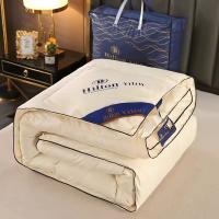 China Home 100% Polyester Thickened Warm 5 Star Hilton Hotel Textile Filling Quilt Duvet Bedding for sale