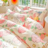 China 2024 Trend Simple Skin-Friendly Cotton Four-Piece Set for a Natural and Organic Bed for sale