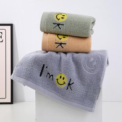 China Thick and Soft Cotton Cartoon Patterned Face Towel Perfect for Cross-Border Household for sale