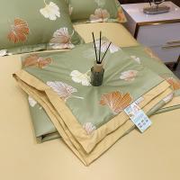 China Luxury Princess Washed Silk Bedding Set 4 Pcs Filled with Soft and Breathable Bed Sheet for sale