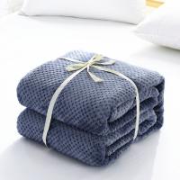 China Plain Style Flannel Fleece Sofa and Knee Blanket for Chilly Nights for sale