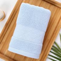 China Thickened Soft Face Towel with Quick-Dry Technology in Pure Cotton Rectangle Shape for sale