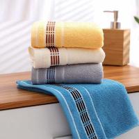 China Thickened Soft Face Towel with Quick-Dry Technology in Pure Cotton Rectangle Shape for sale