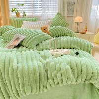 China Elevate Your Bedding Game with Hot Furry Rabbit Faux Fur Fluffy Plush Duvet Cover Set for sale