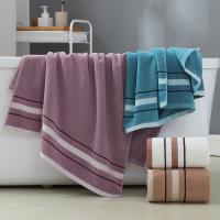 China Broken Towel Cotton Bath Set 32 Strands Soft and Absorbent with Embroidered Logo for sale