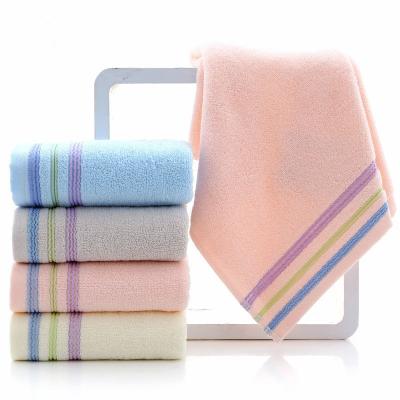 China 100% Cotton Multicolor Dobby Towel Set for Soft and Absorbent Bathing Experience for sale