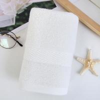 China 100% Cotton Custom Plain Household Towel 32 Strands Quick Drying Absorbent Washable Towel for sale