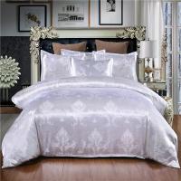 China National Standards Color Fastness Grade Satin Silk Hotel Bedding Sets in European Style for sale