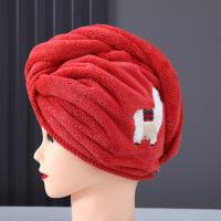 China Women's Woven Dry Hair Caps Quick-Dry and Thickened Shower Caps with Absorbent Towels for sale
