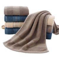 China Golden Washable Household Towel made of 100% Cotton for Quick Drying and Absorbency for sale