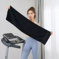 China Home Hotel Traveling Spa Pure Cotton Towel with Custom Logo Printing White Black for sale