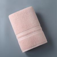 China Thickened Striped Pattern Hotel Towel Set Made of Pure Cotton Fabric for Luxury Bathing for sale