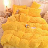 China Experience Ultimate Comfort with Customized Logo Mink Velvet Four-Piece Duvet Cover for sale
