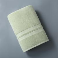 China Thickened Striped Pattern Hotel Towel Set Made of Pure Cotton Fabric for Luxury Bathing for sale