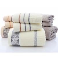 China Hotel Essential Cotton Bath Towel with Strong Water Absorption and Customized Logo for sale