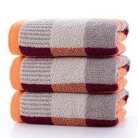 China Home Customized Size Embroidery Logo Cotton Towel For Men Women Soft Thickened Towels for sale